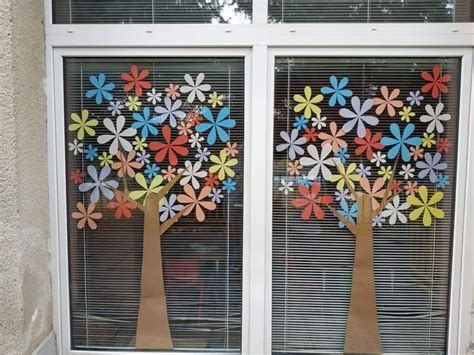 Image result for Paper Flower Window Display