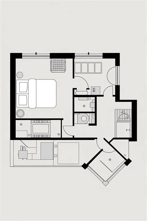 Image result for Small Loft Conversion Layout