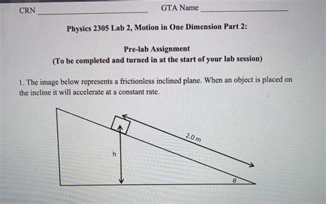 Image result for Physics 2305 Pre-Lab Assignment Lab 1