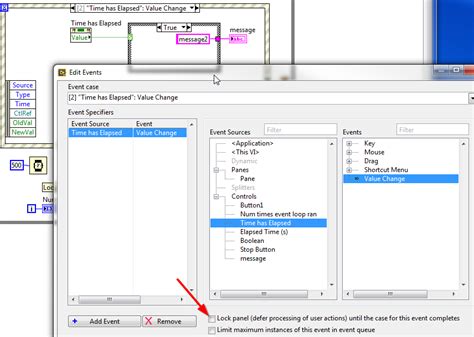 Image result for Structure Events LabVIEW