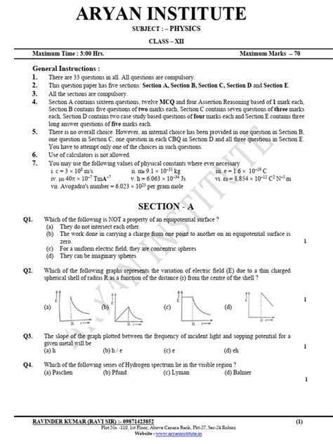 Image result for Class 12 Chapter 1 Physics Test Boards