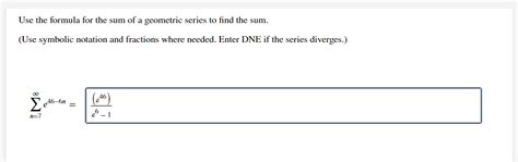 Image result for Geometric Sum Formula Card