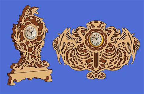 Image result for Fretwork Clock Patterns
