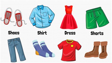 Image result for Clothes Names