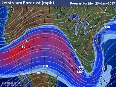 Image result for Current Jet Stream Map