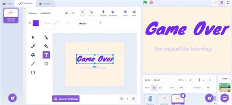 Image result for Game Over Backdrop Scratch