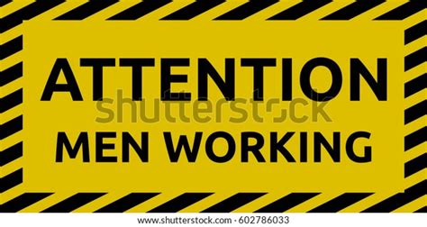 Image result for Men Working Sign Paper