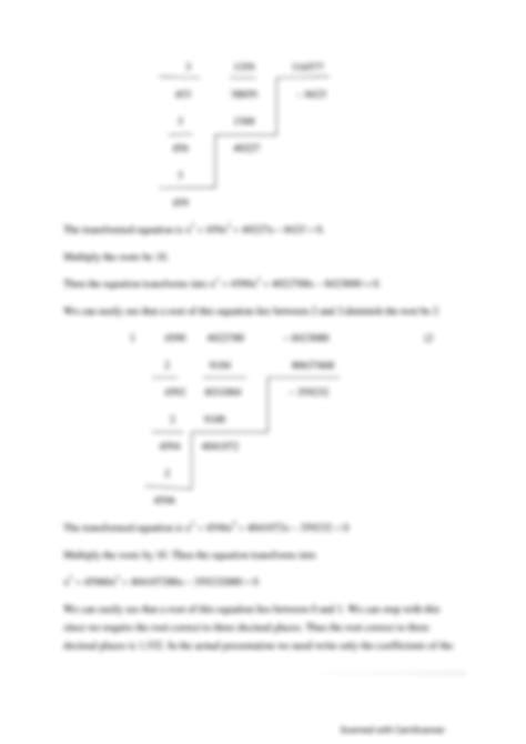 Image result for Horner's Method Numerical Analysis