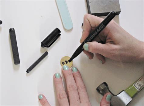 Image result for How to Color Metal Stamped Emblems