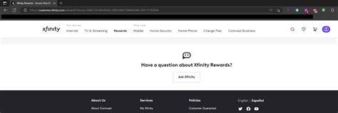 Image result for Xfinity Rewards Website