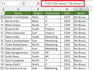 Image result for Excel If Function Multiple Conditions