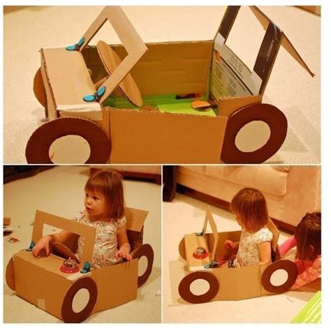 Image result for How to Make a Car Using a Box