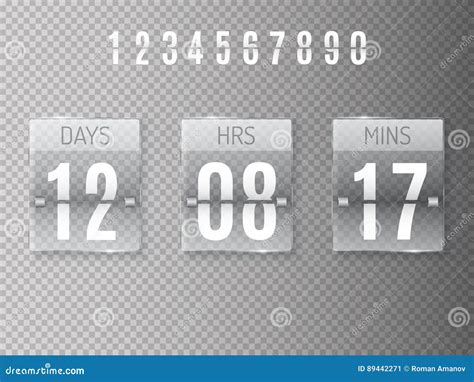 Image result for Countdown Clock Transparent