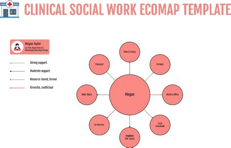 Image result for Ecomap Social Worker Example