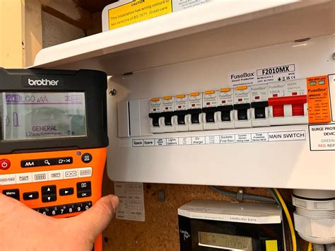 Image result for Consumer Unit Labels Template