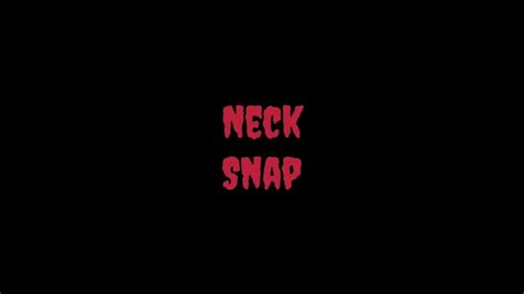 Image result for How to Do a Neck Snap