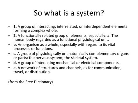 Image result for System Definition Science