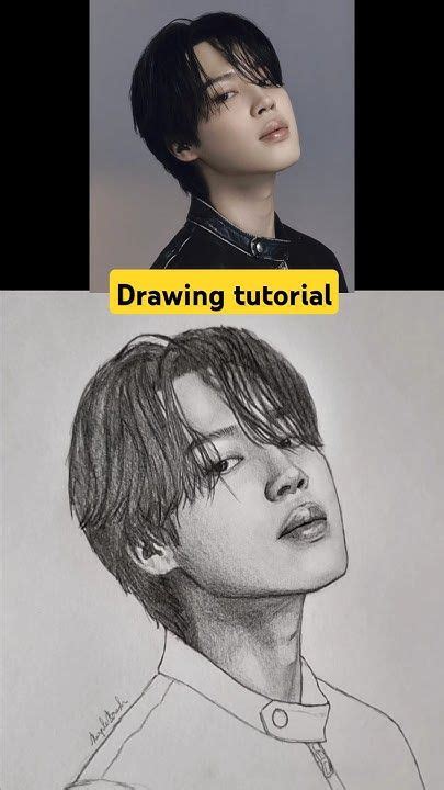 Image result for Jimin Drawing Tutorial