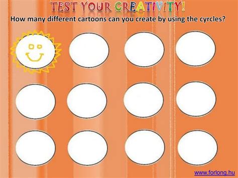 Image result for Creativity Test Examples