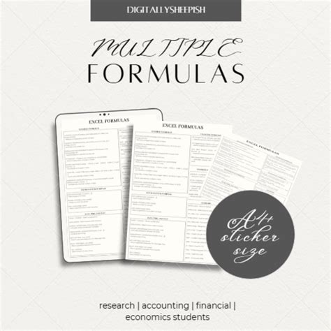 Image result for Excel IF Function Cheat Sheet