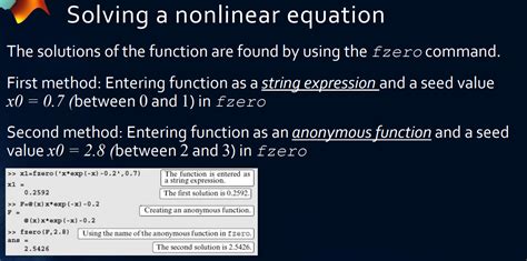 Image result for Nonlinear Equation Solver
