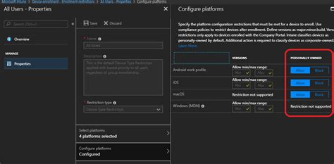 Image result for How to Block Mobile Phones Using Intune