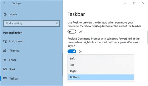Image result for Move Taskbar to Bottom