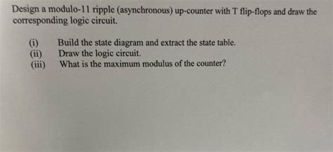 Image result for Mod 11 Asynchronous Counter