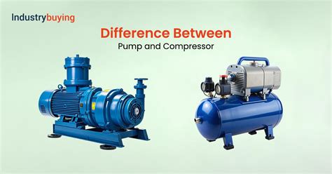 Image result for Compressor vs Pump