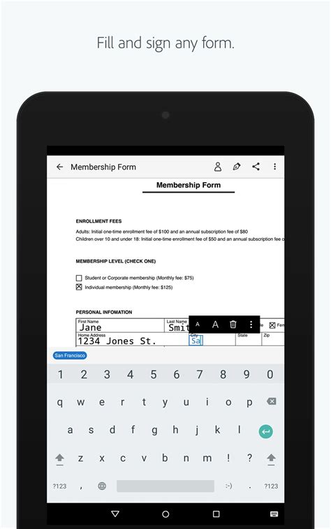 Image result for Adobe Fill Sign App