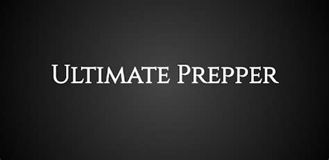 Image result for Ultimate Prepper