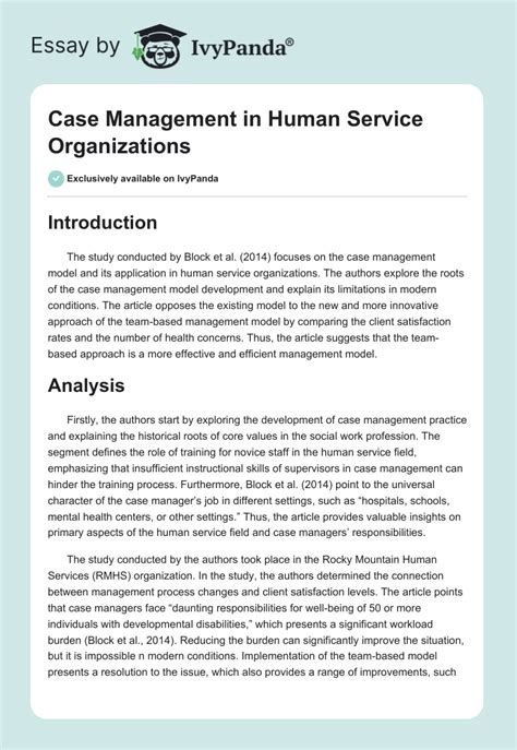 Image result for Human Service Professional Case Study Examples