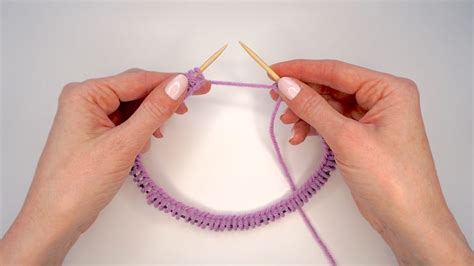 Image result for Using Circular Knitting Needles for Beginners