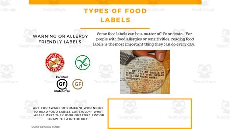 Image result for Food Labels with Cooking Instructions