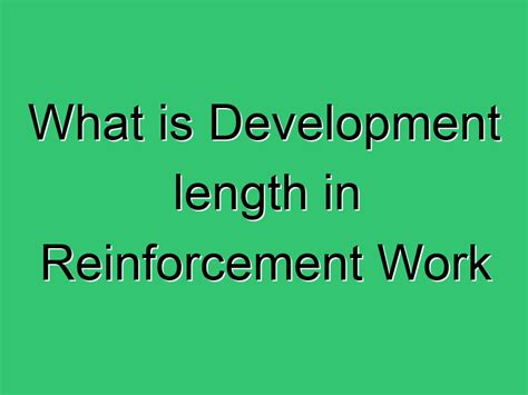 Image result for Insufficient Development Length