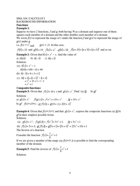 Image result for Calculus 1 Course PDF