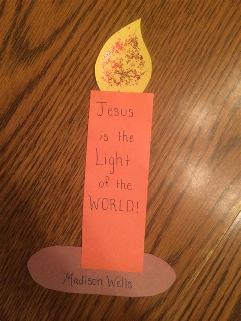 Image result for Object Lesson Light of the World