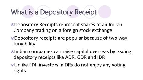 Image result for Depository Receipt