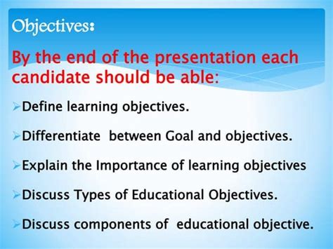 Image result for Formulation of Educational Objectives