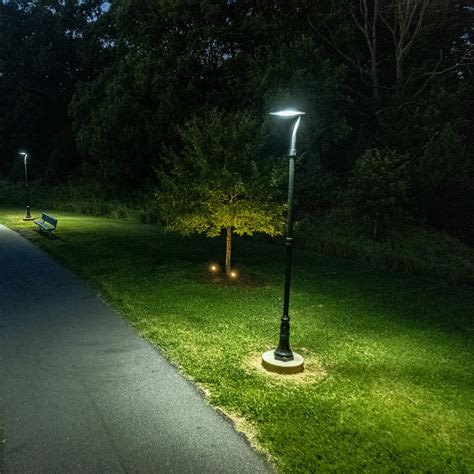 Image result for Post LED Light Solar Motion