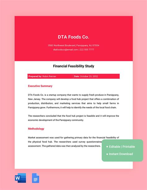 Image result for Project Management Feasibility Study Template