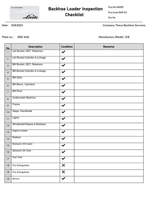 Image result for Backhoe Maintenance