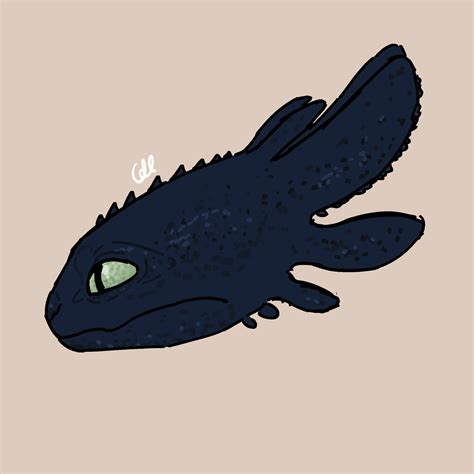 Image result for Toothless Side Profile