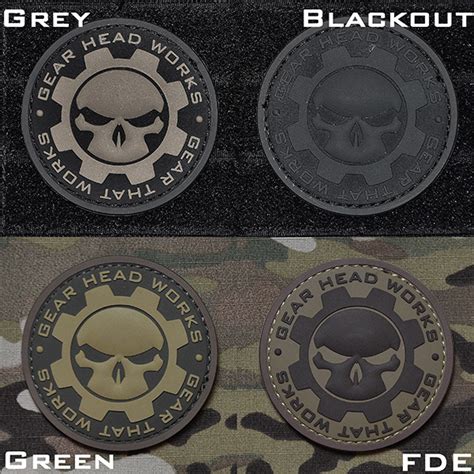 Patch, PVC velcro backed FDE - Gear Head Works