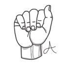 ABC Sign Language Matching worksheets by Learning With My Hands | TPT