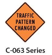 Image result for Traffic Pattern Change Sign