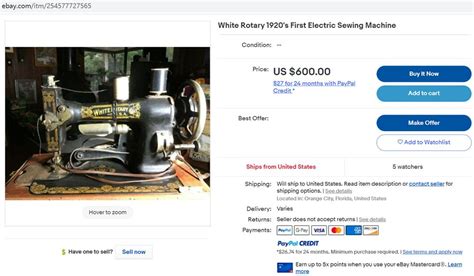 Image result for First Electric Sewing Machine