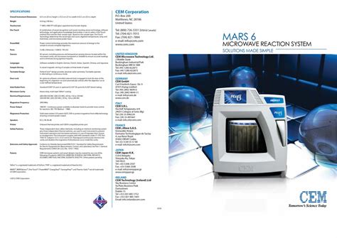 Image result for Iron Digester Using Microwave Cem Preparation Sample