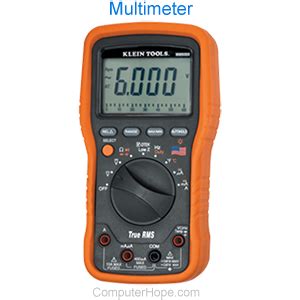 Image result for Multimeter for Computer Testing