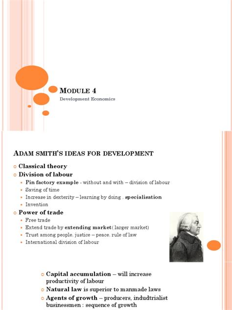 Module 4 - Theories of Economic Development | PDF | Economic Growth ...